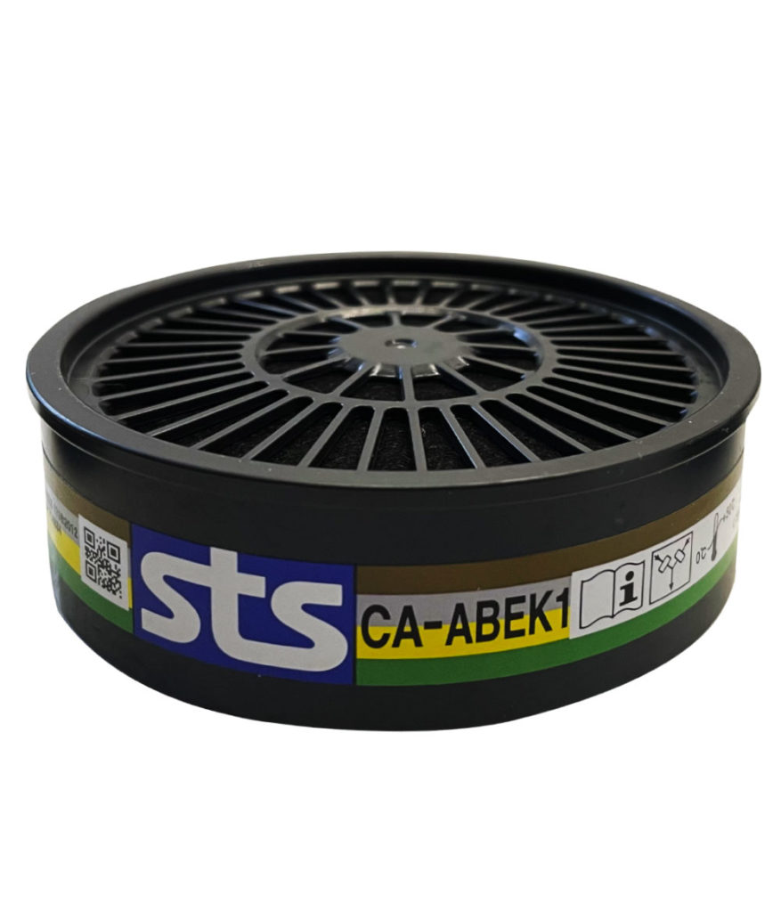 STS Shigematsu ABEK1 Multi-Gas Filter (pk/2) - Face Fit Sfty